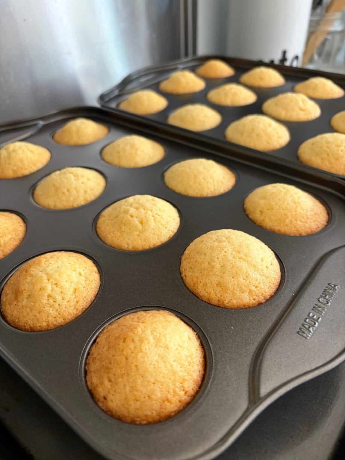 Easy Mini Victoria Sponge Cakes for Afternoon Tea - Flower & Sugar
