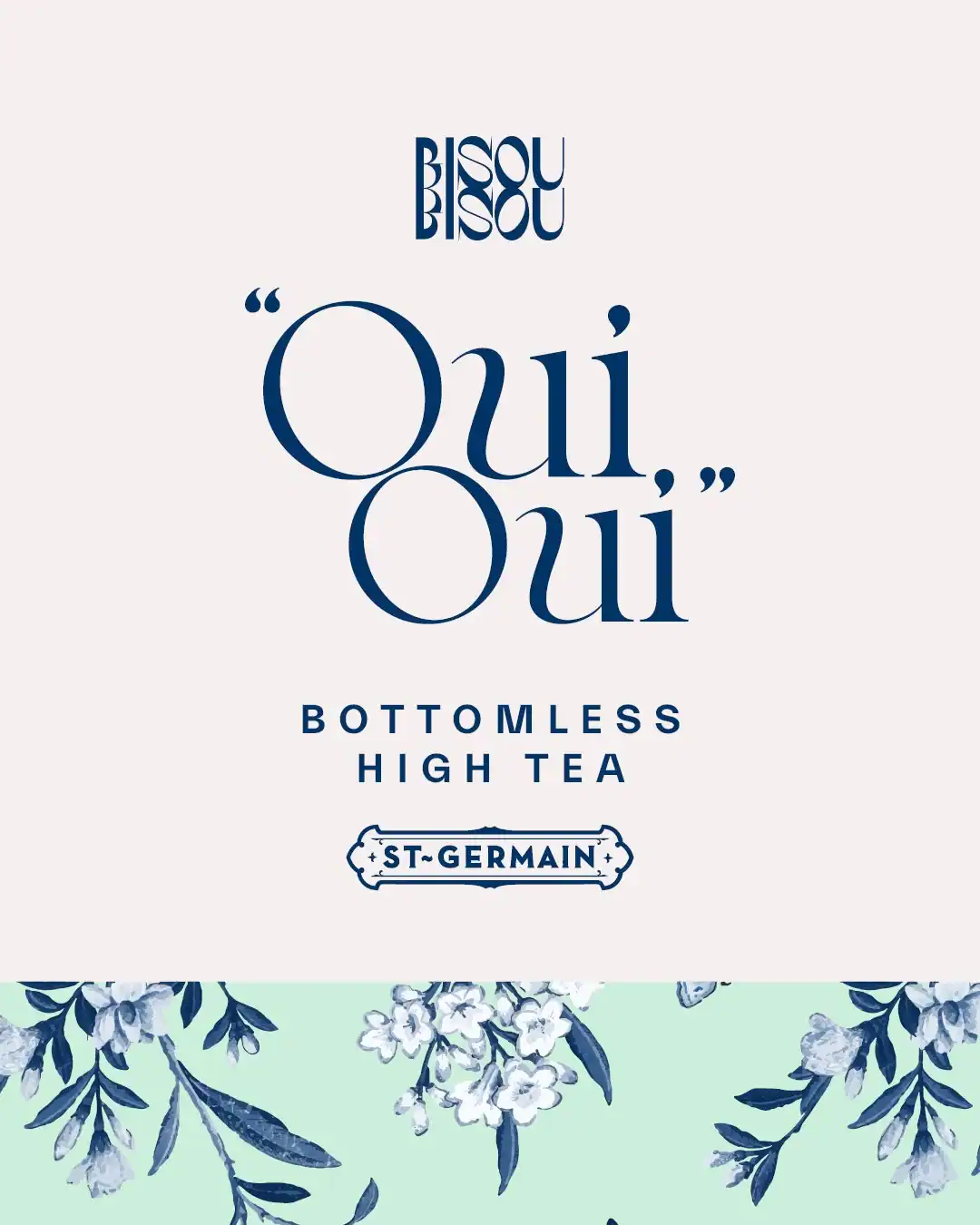 Oui Oui High Tea - Flower & Sugar